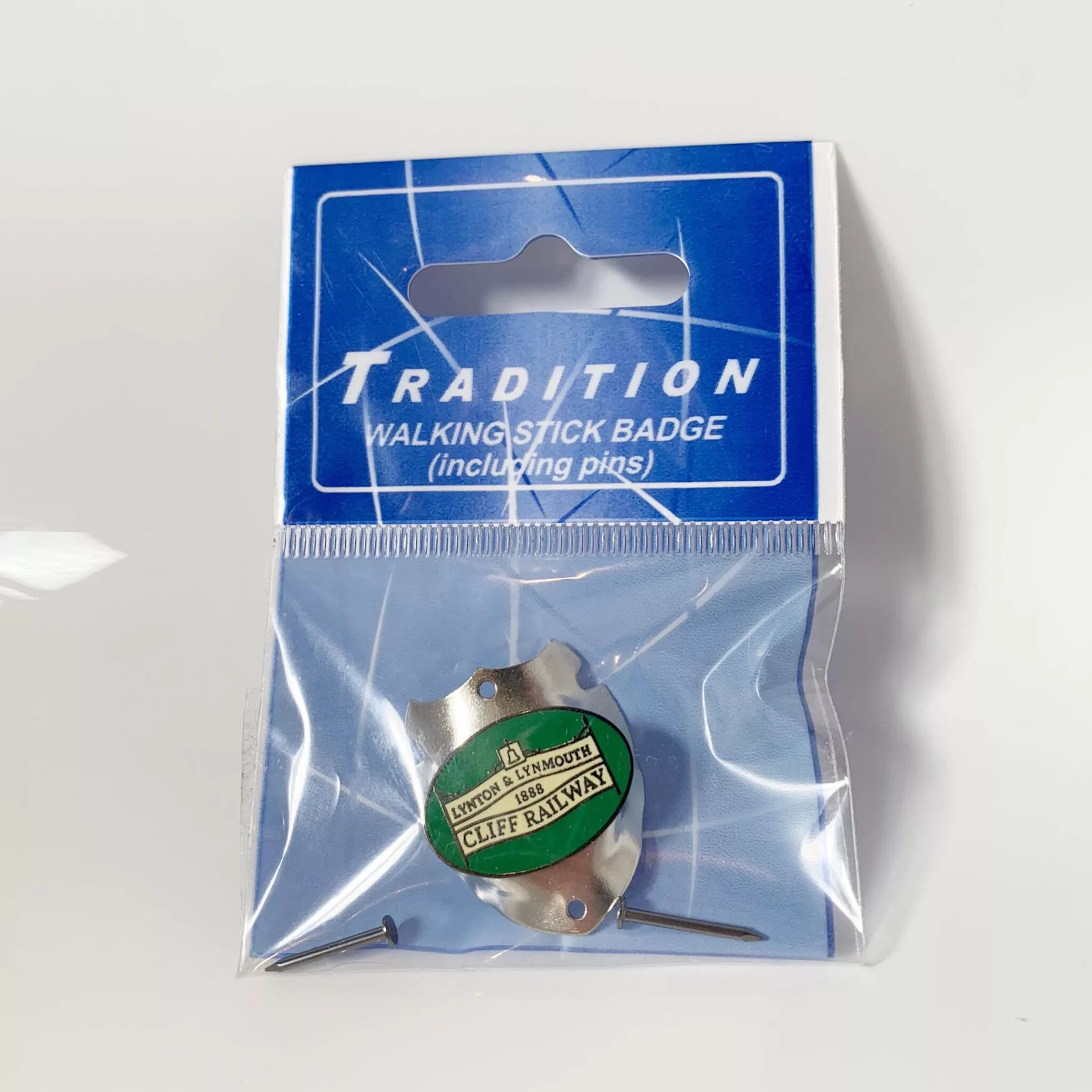 Walking Stick Badge - Lynton & Lynmouth Cliff Railway